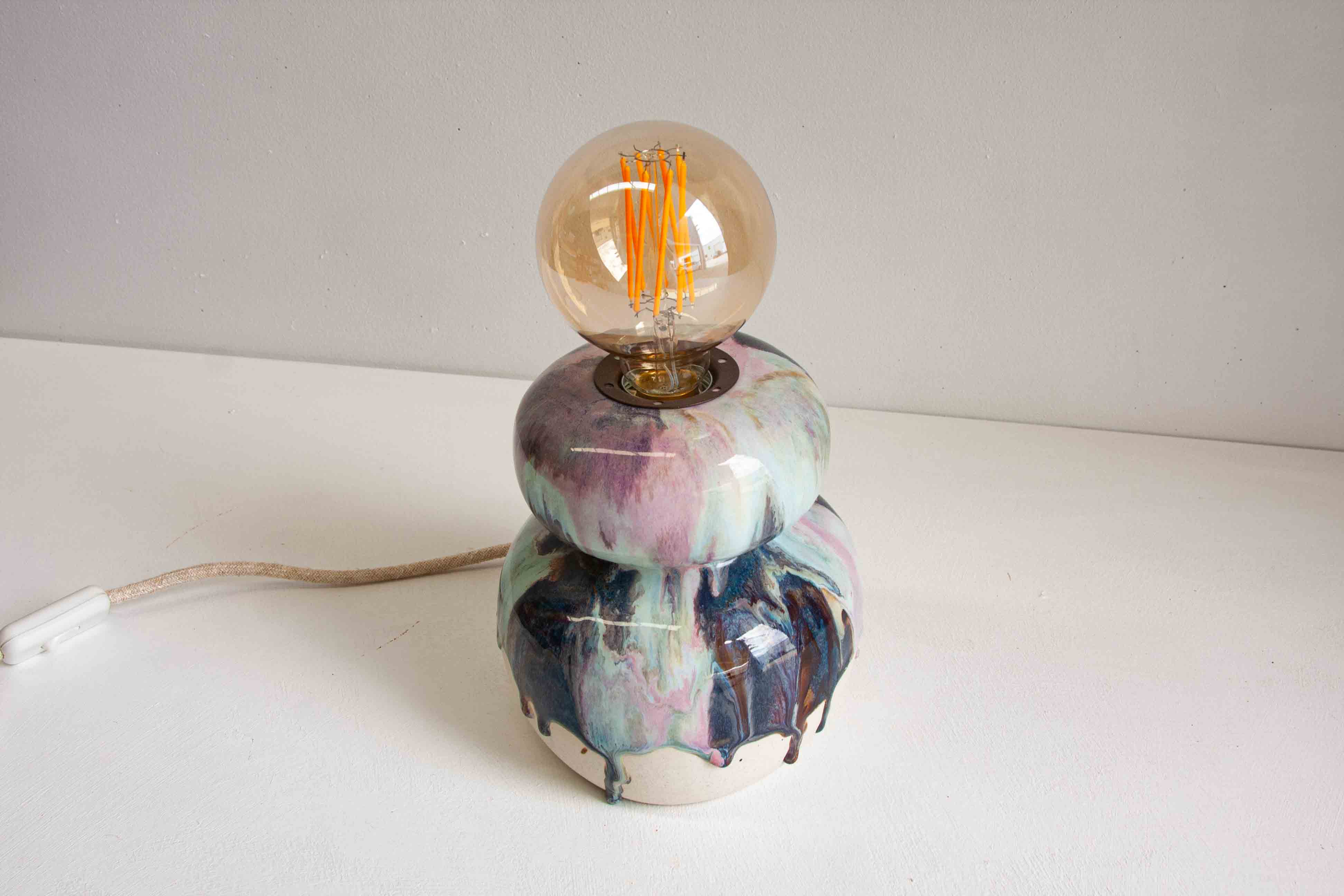 Handmade Ceramic Table Lamps – Rhiannon Gill Ceramics